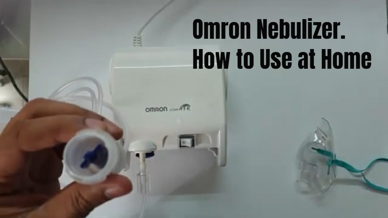 Nebulizer How to use | Omron Nebulizer Review - YouTube