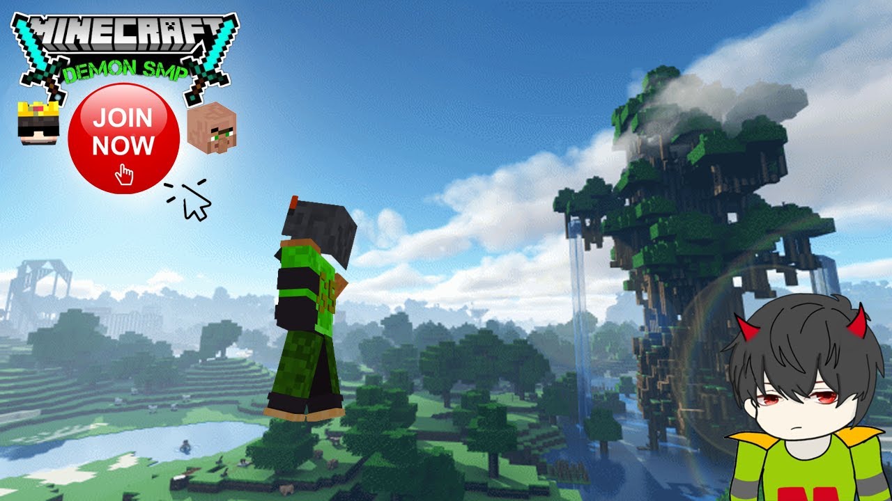Minecraft Demon SMP s-01 application video 😅 | @GameRSuspense - YouTube