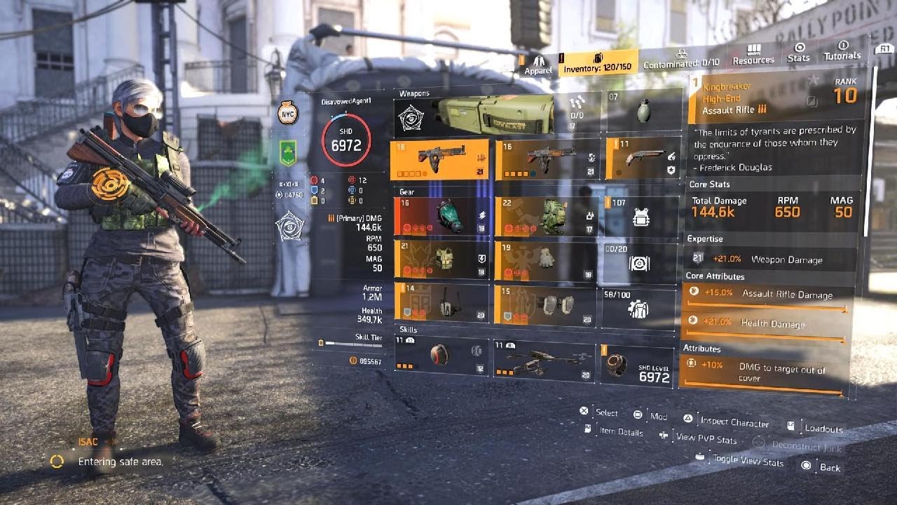 The Division 2: PvP Dark Zone & Conflict PvP Build - YouTube