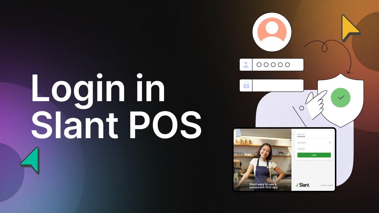 How To Login In Slant POS - YouTube