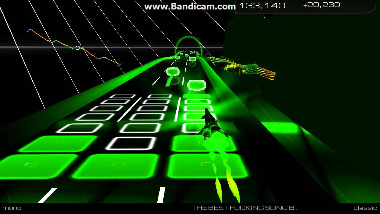 Tribute to Chaos Sprite: Audiosurf 2 Shrek anthem - YouTube