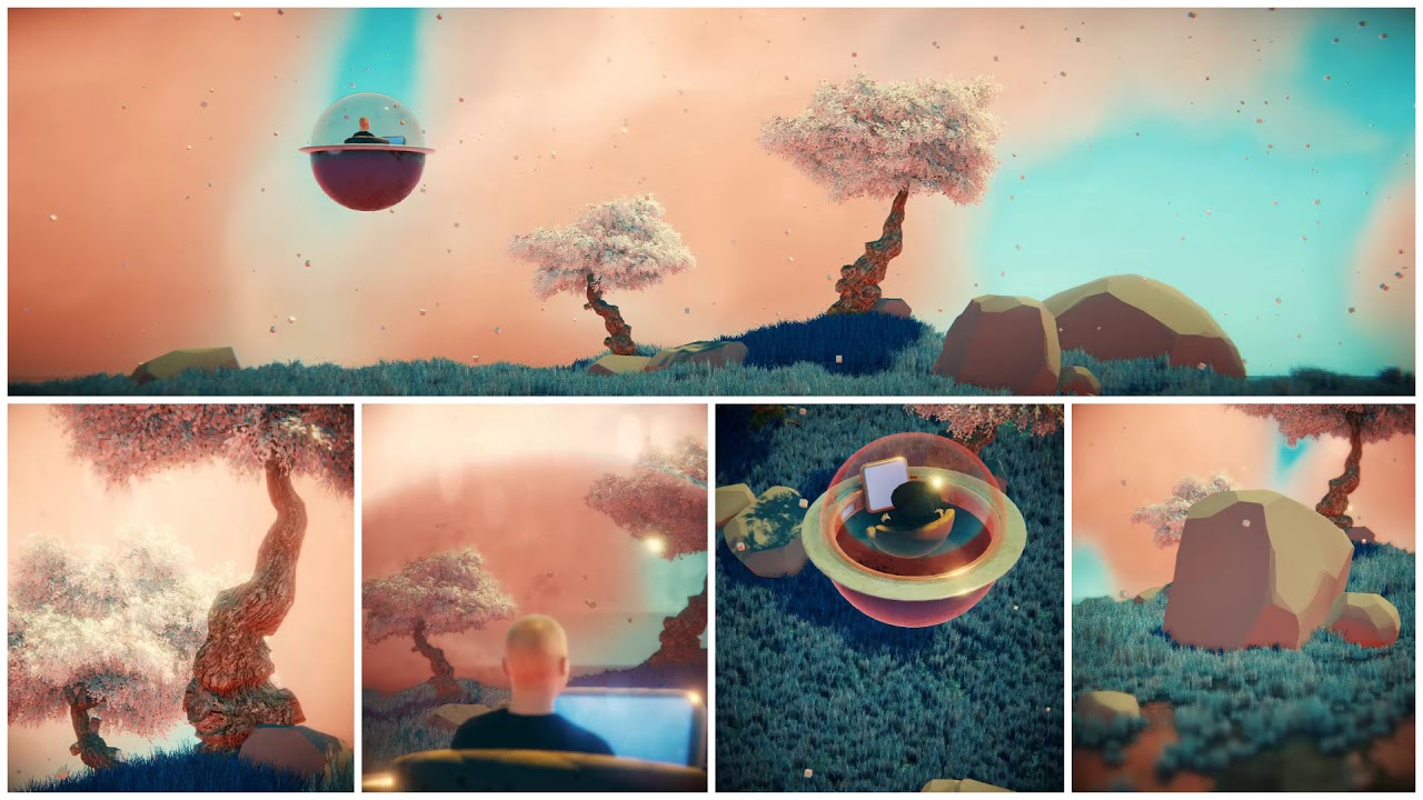 small Unity sketch inspired by Moebius - YouTube