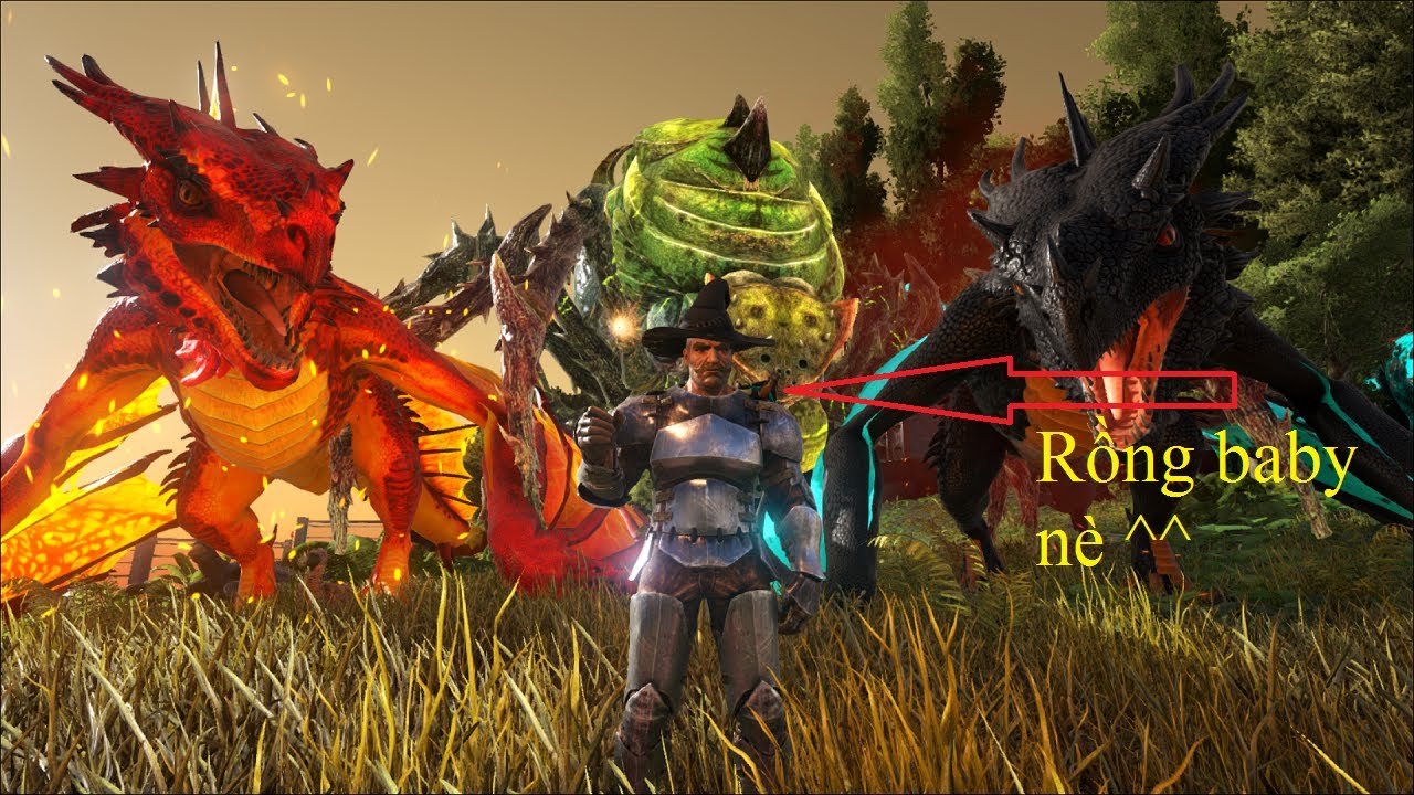 ARK SURVIVAL EVOLVED TẬP #16: Chúa nhện và Zombie Wyvern(rồng) - YouTube