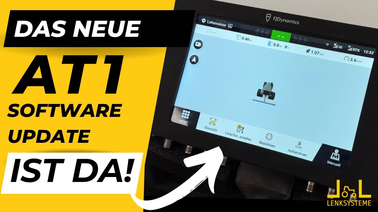 Das erwartet dich beim neuen FJDynamics AT1 Software Update! - YouTube