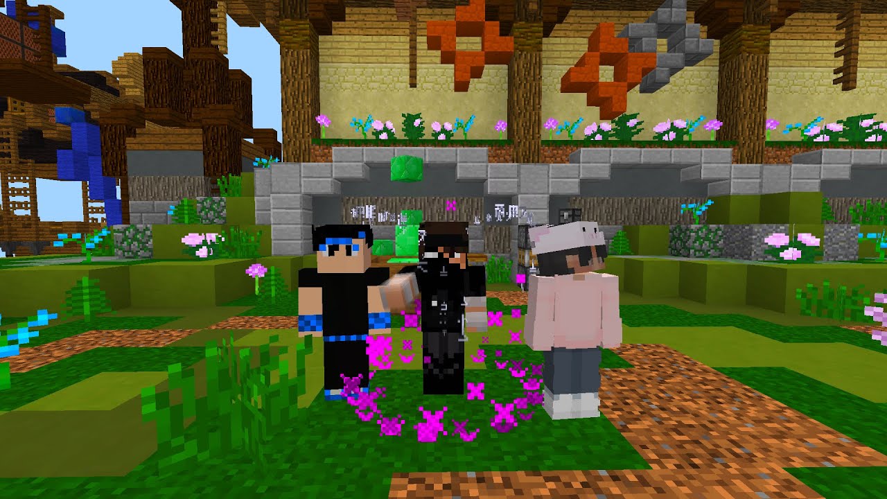 JOGANDO MINECRAFT com AMIGOS! SEGUNDOU minha GENTE! #miecraftlive # ...