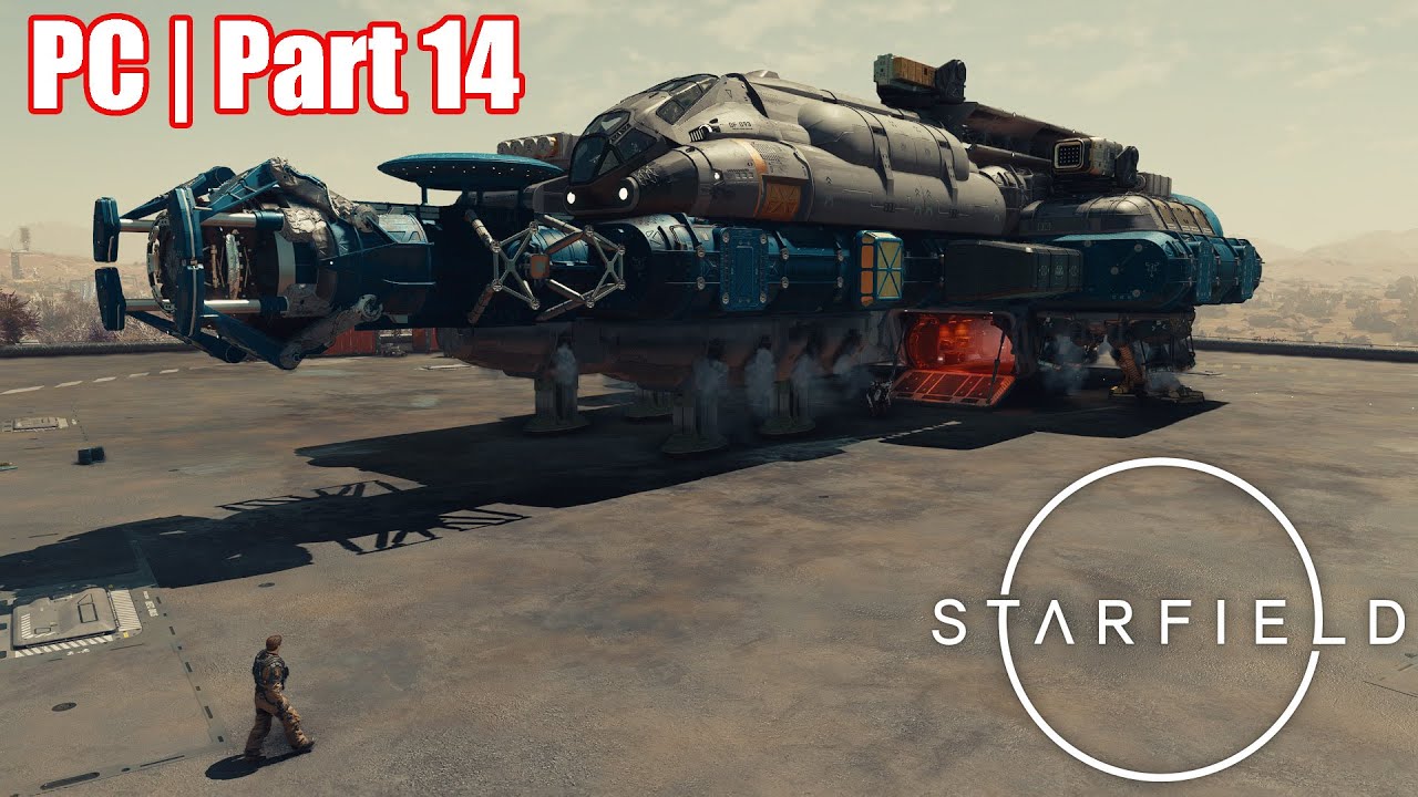 The Silent Runner, my new Starship! | Starfield | PC | Part 14 - YouTube