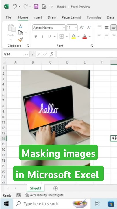 Masking images in Microsoft Excel #excelhacks #exceltipsandtricks #exceltips #exceltutorial # ...