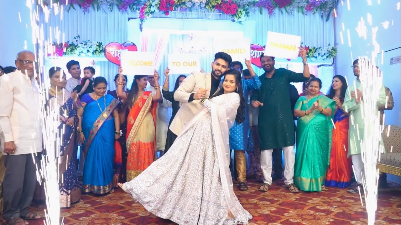 A Unique Welcome: Welcoming the Bride with Family Ramp Walk 🤩💫🎭🥁🎶 ️ # ...