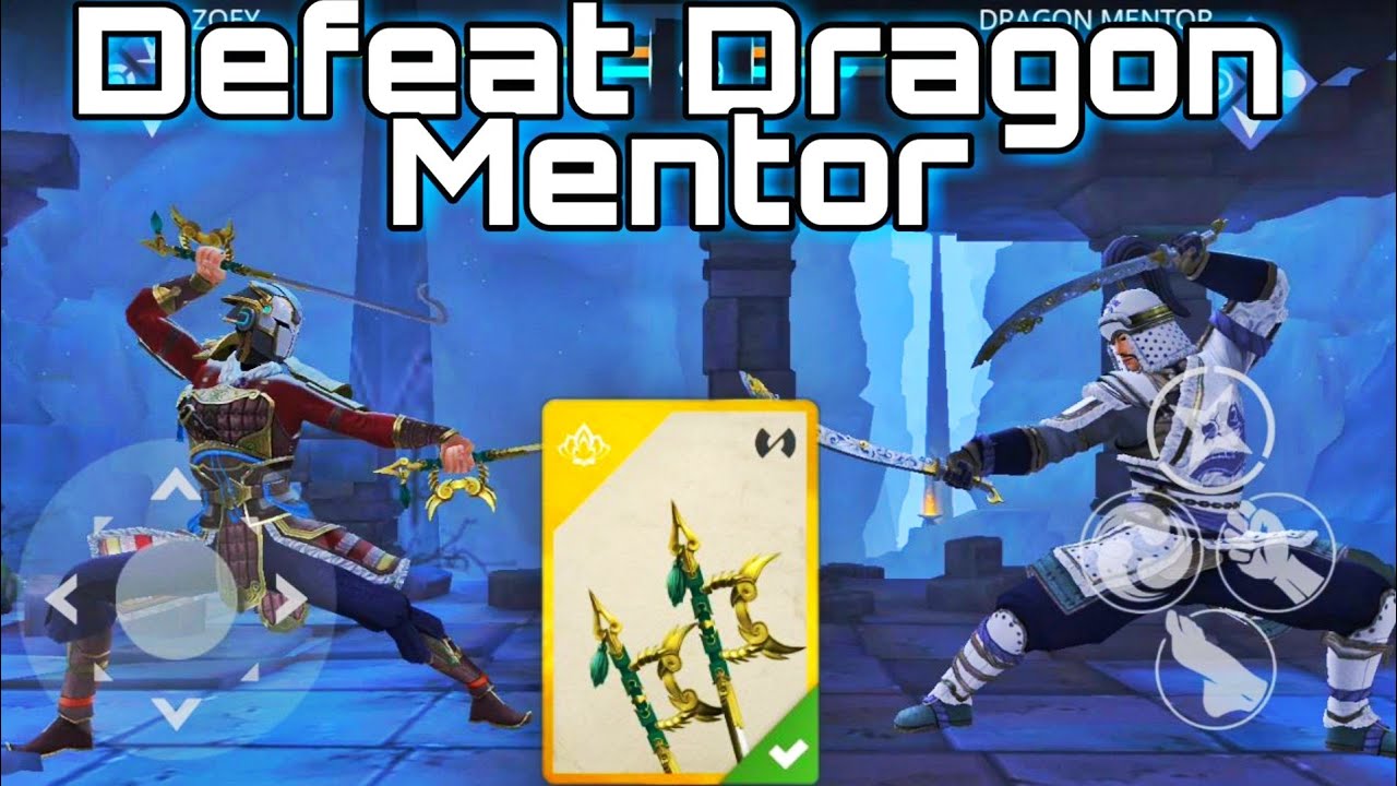 How to defeat Dragon Mentor. Shadow Fight 3. - YouTube