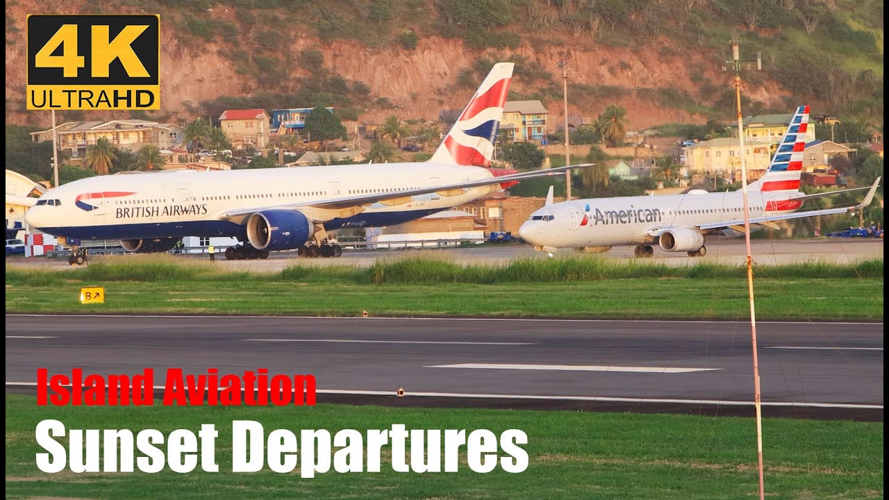 (4K) Oneworld Members / British Airways 777 / American Airlines 737 ...