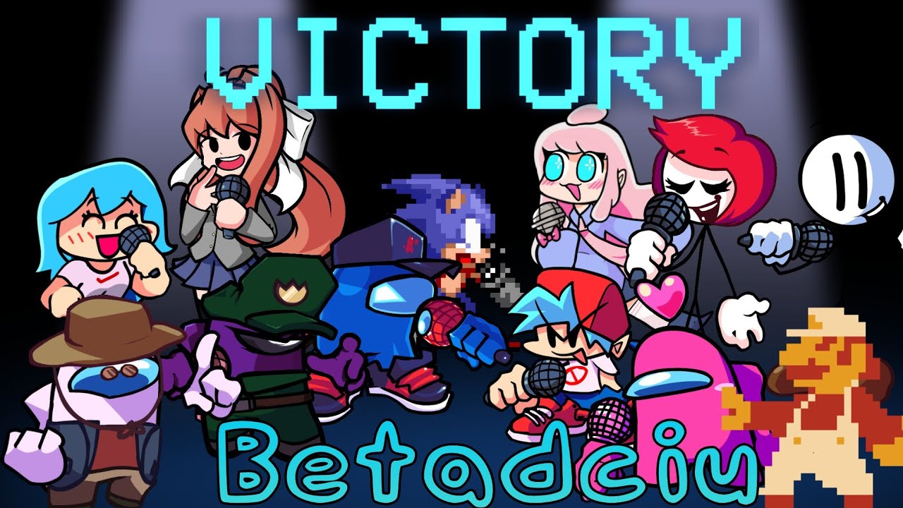 Victory But Everyone Sings it [FNF] - YouTube