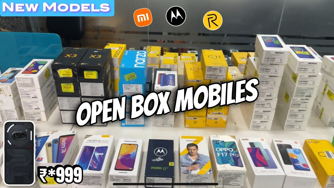 Open Box Mobiles | Latest 5G Models 🔥 | Nothing Phone 2a, Poco X6 Pro ...