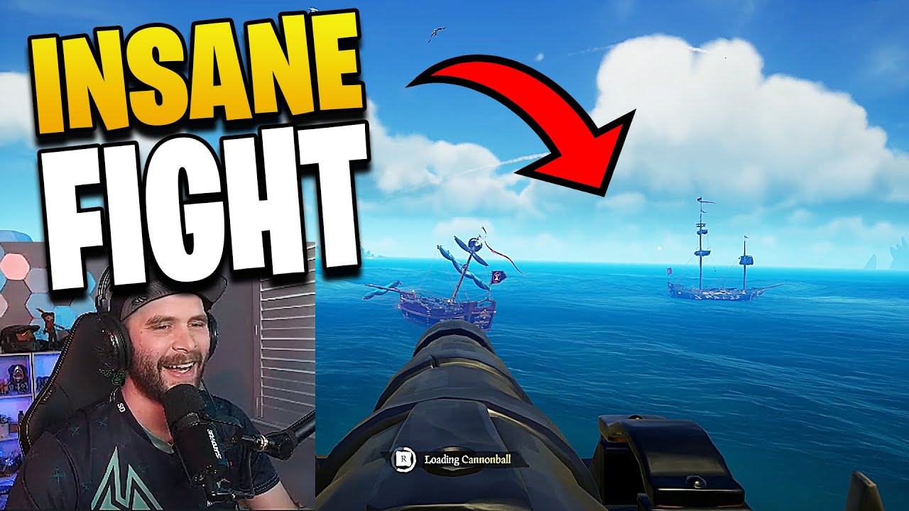 3 Brigs BUT 1 Fort = PURE CHAOS! | Sea of Thieves - YouTube