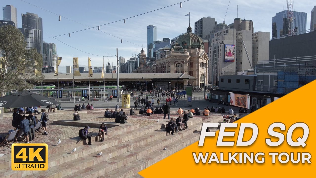 🇦🇺 FEDERATION SQUARE | MELBOURNE | WALKING TOUR [4K] - YouTube