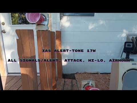 I.A.S. Alert-Tone 17W All Signals - YouTube
