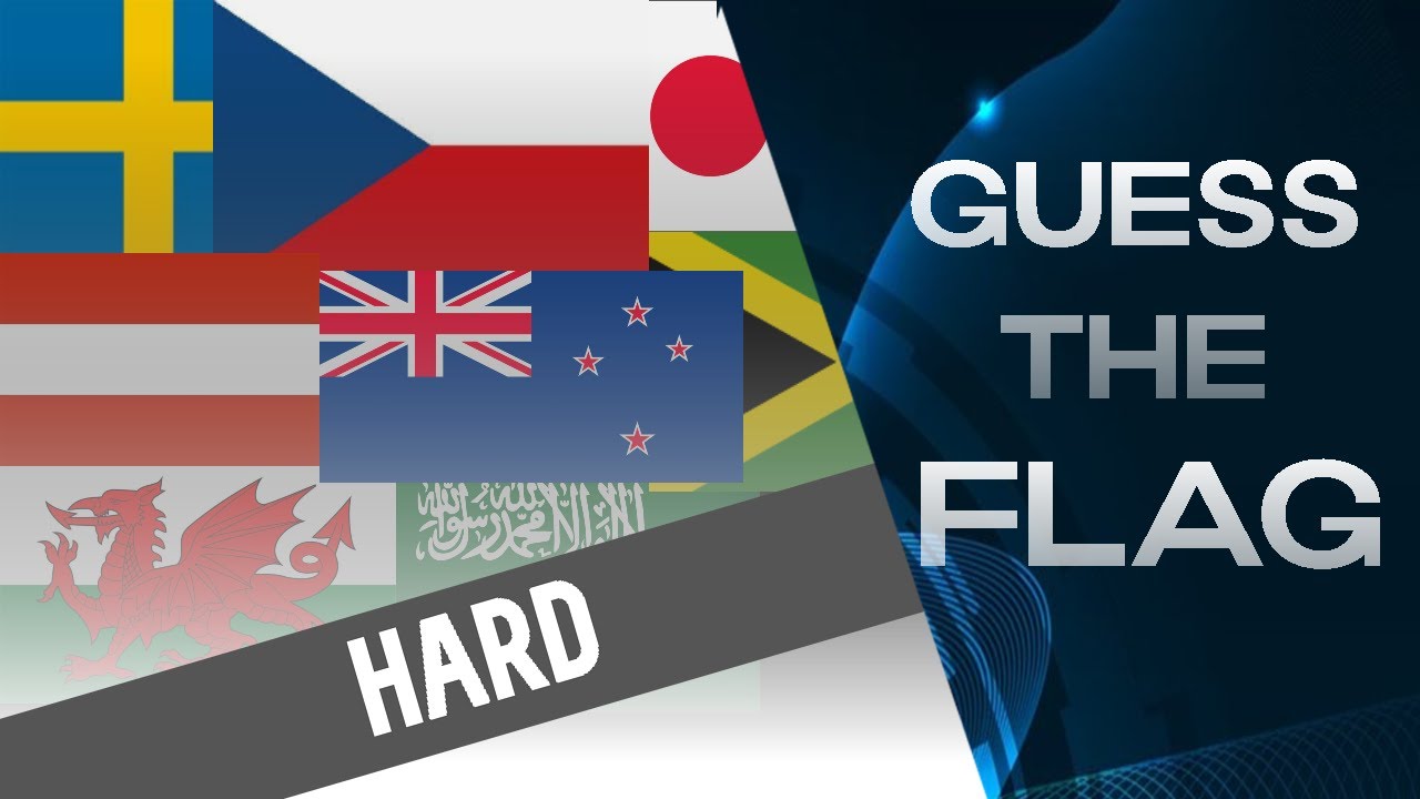 Guess the COUNTRY Flag (HARD) | ULTIMATE FLAG QUIZ - YouTube