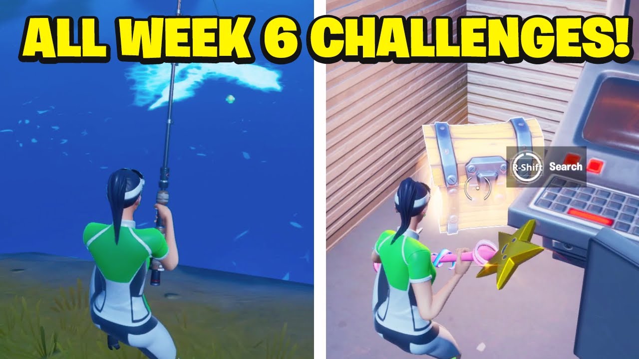 ALL Week 6 Challenges Guide! - Fortnite Chapter 2 Season 3 - YouTube