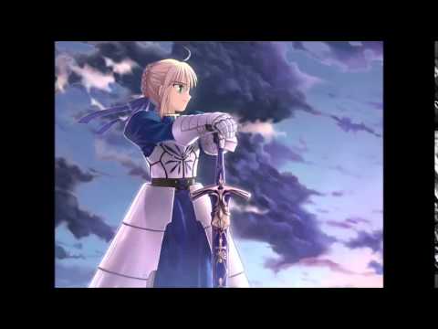Fate/Stay Night visual novel - Theme of Saber (OST disc) - YouTube