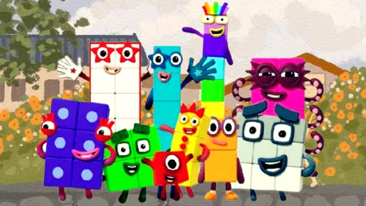 Numberblocks ASMR - Looking For Numberblocks, Alphablocks in Rainbow ...