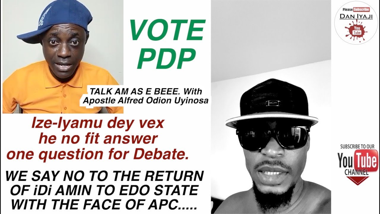 WE SAY NO TO THE RETURN OF iDi AMIN TO EDO STATE WITH THE FACE OF APC ...