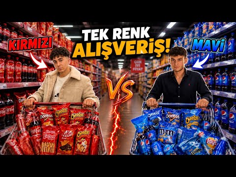 Egemen Demir ile Tek Renk Alışveriş Yaptık! @egemendemir. 