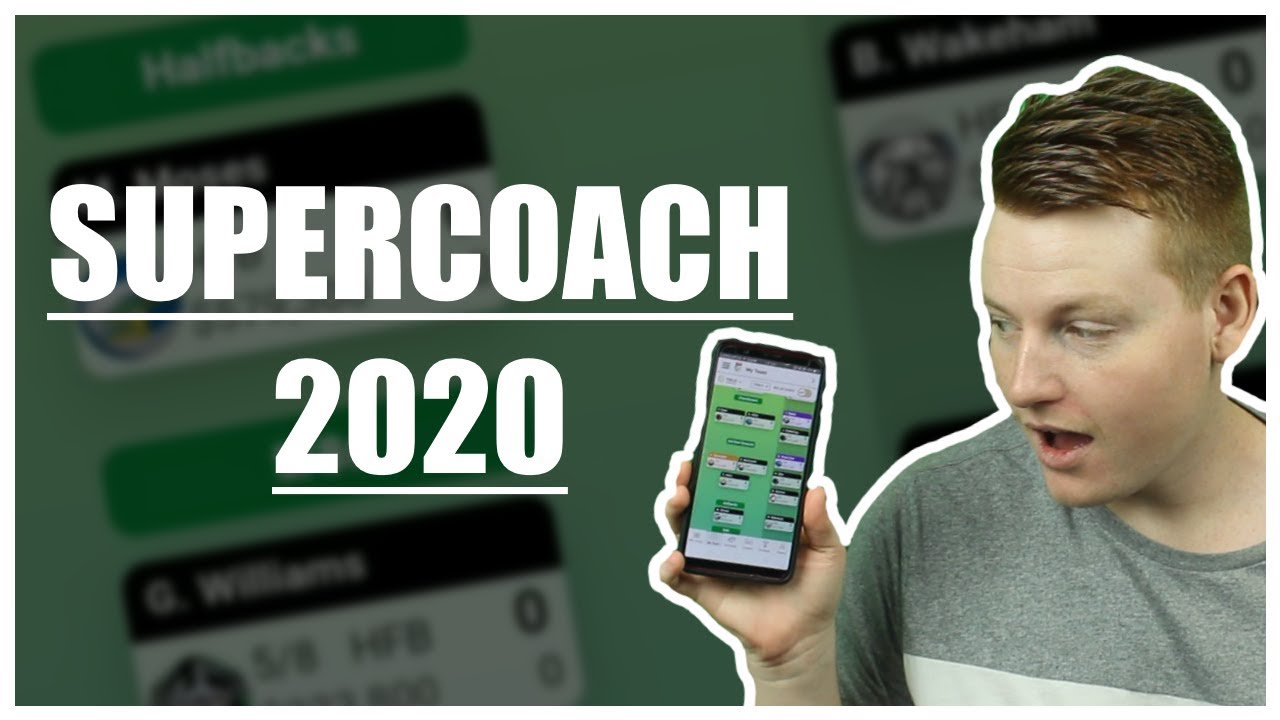 MY 2020 NRL SUPERCOACH TEAM (FANTASY TEAM) - YouTube