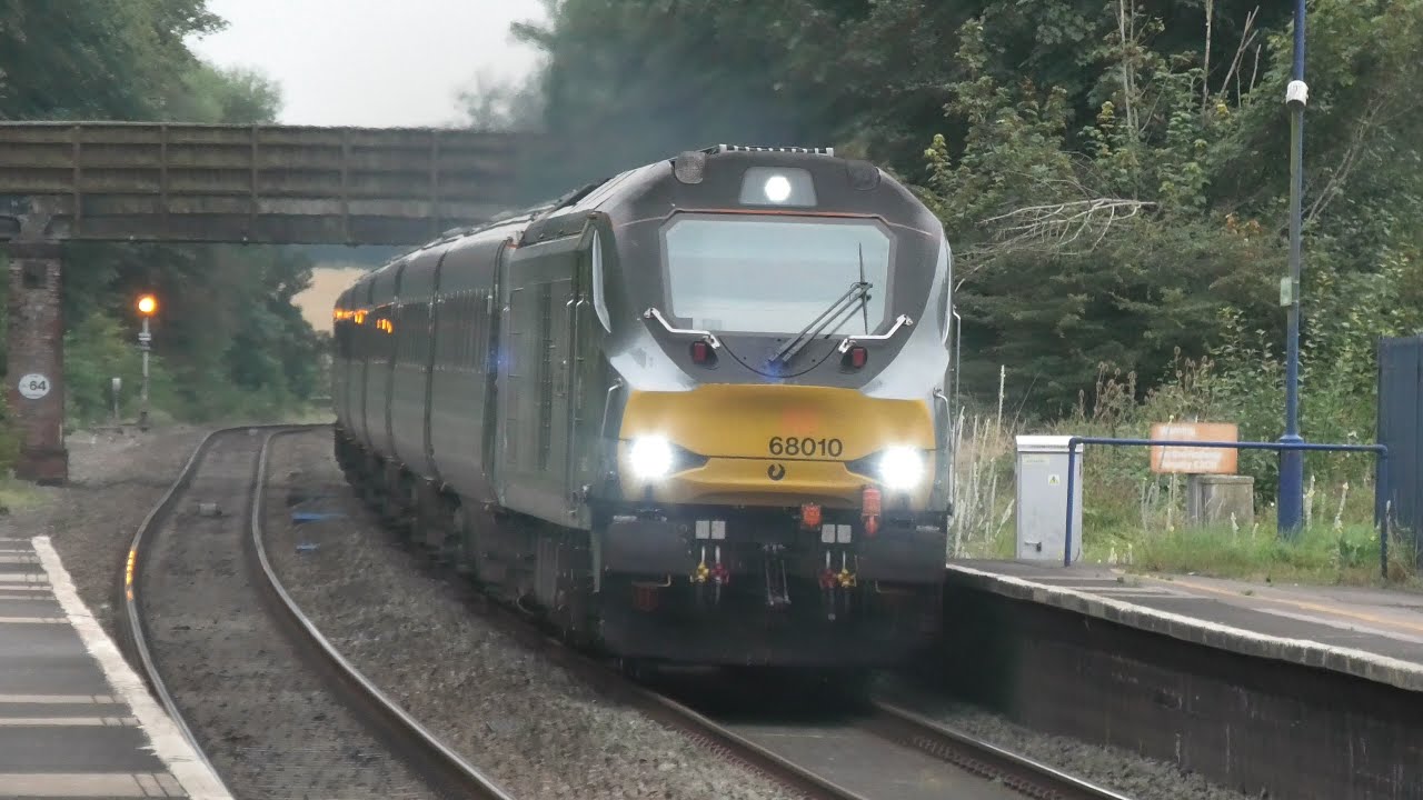 Trains at Kings Sutton Station | 1/9/21 - YouTube