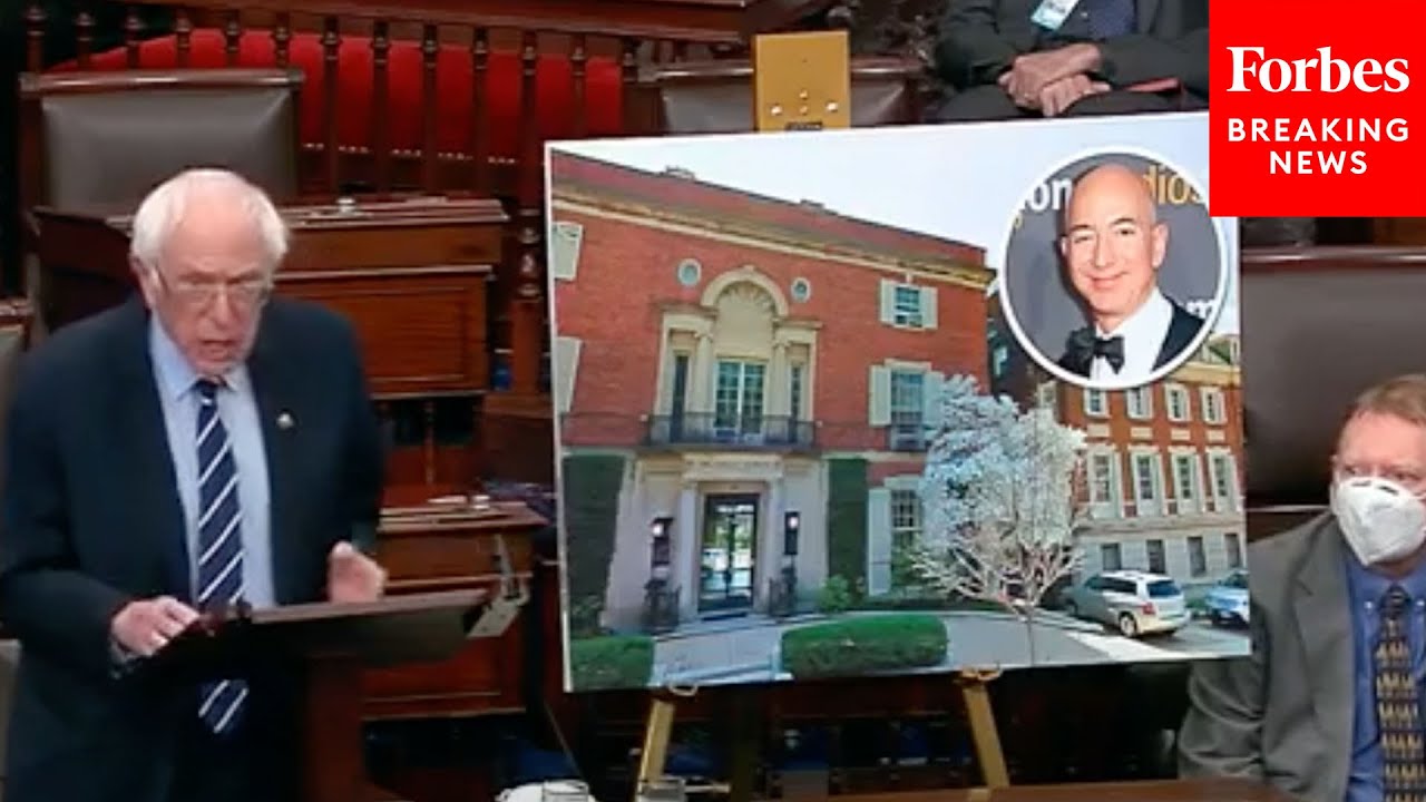 'Let Me Be Very Clear...': Bernie Sanders Takes Aim At Jeff Bezos On ...
