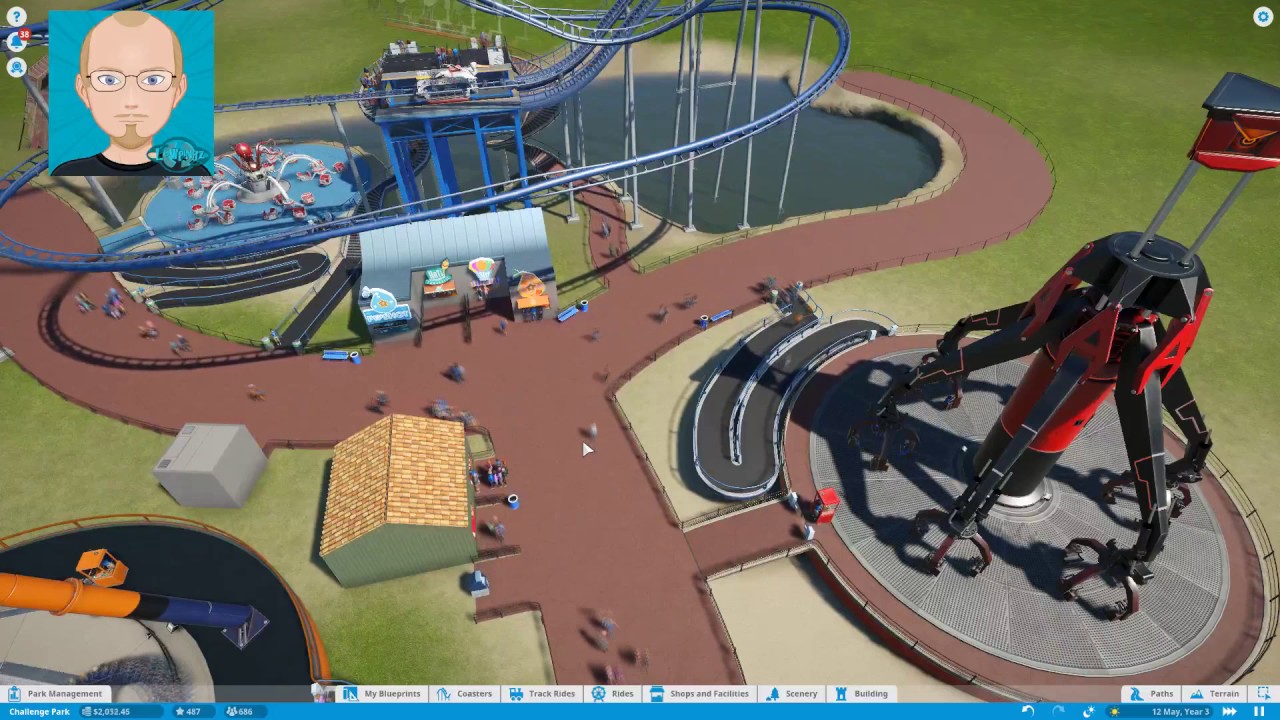 Planet Coaster Challenge mode Ep02 - YouTube
