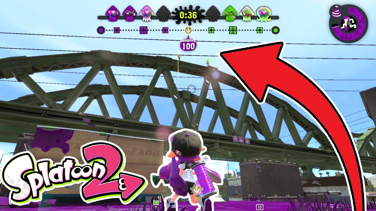 CLIMBING the Snapper Canal Bridge! [Splatoon 2] - YouTube