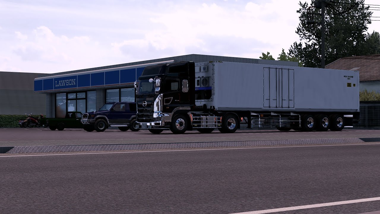 ETS2 PJで配送(VR) - YouTube