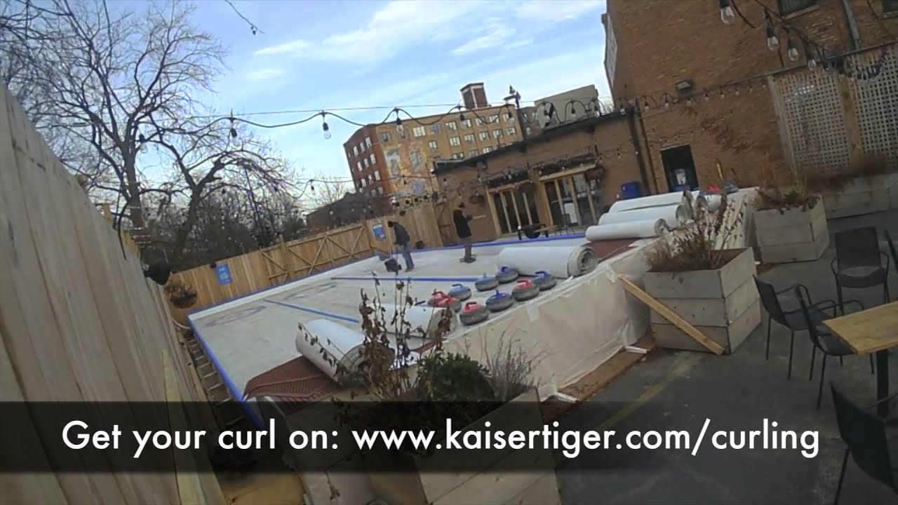 Kaiser Tiger Bar transforms its beer garden into Ice Curling rinks ...