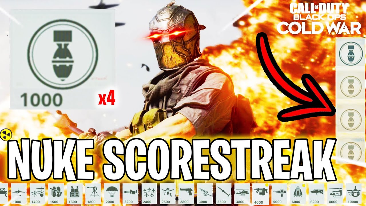 Cold war is now BROKEN! NUKE SCORESTREAK instead of 30-Kill Nuke - YouTube