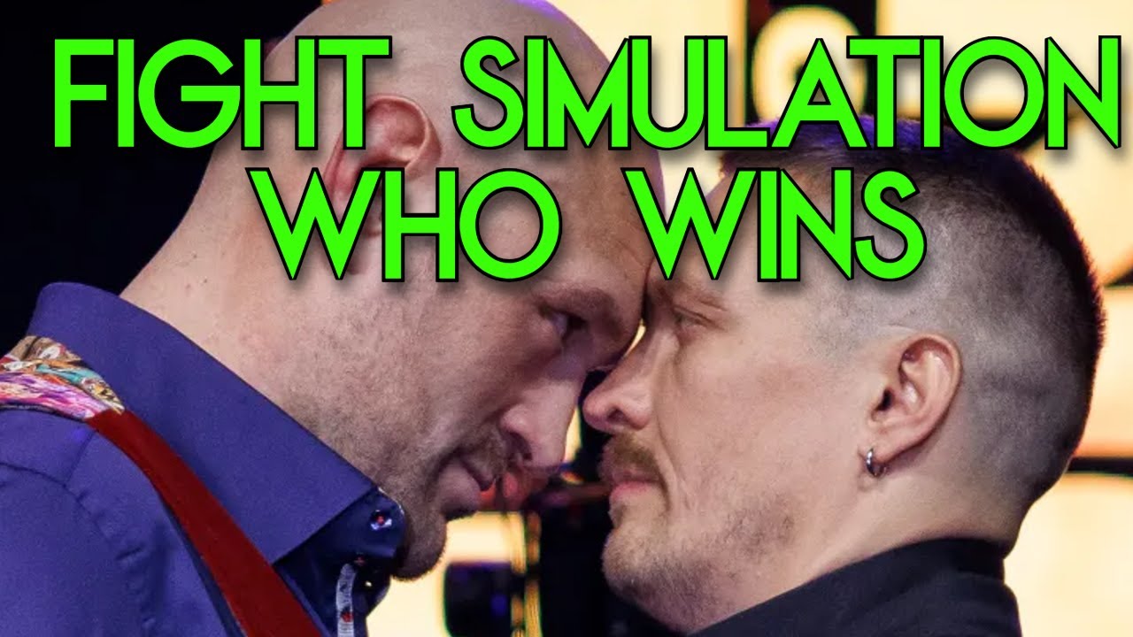How Does FURY VS USYK GO, FIGHT SIMULATION/PREDICTION [Sweet Science ...
