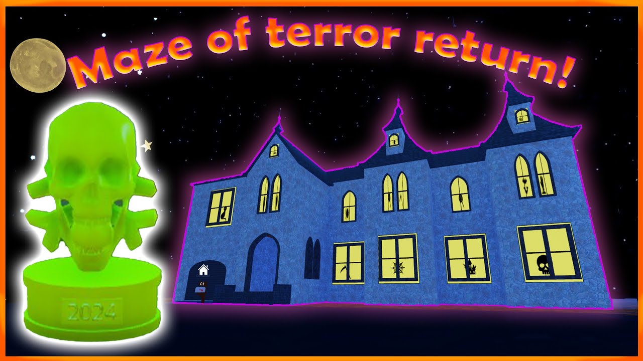 🎃The Maze of Terror finally Returns After 4 Years |🍕Work at a pizza ...