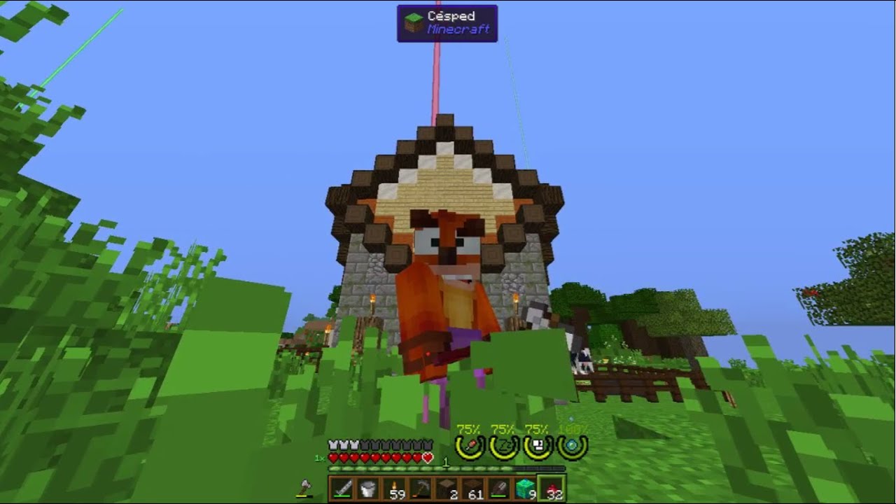 CONSTRUIMOS UNA CASA CUBO HOLANDESA!! - Creatures World #08 MINECRAFT ...