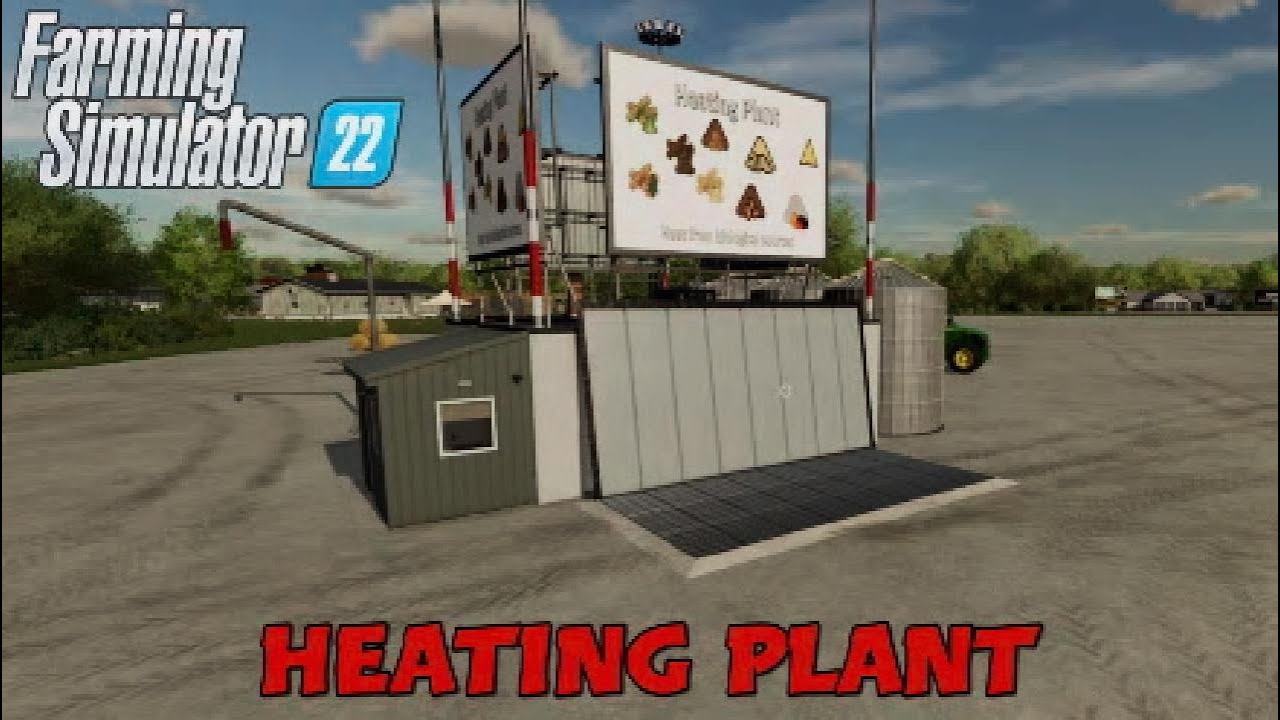 FS22 New Mod (console): Heating Plant | Mods in the spots # 250 - YouTube