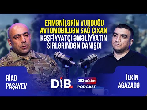 Ermənilərin pusqusundan sağ çıxan kəşfiyyatçı nələr danışdı? - Polkovnik-leytenantla podkast...
