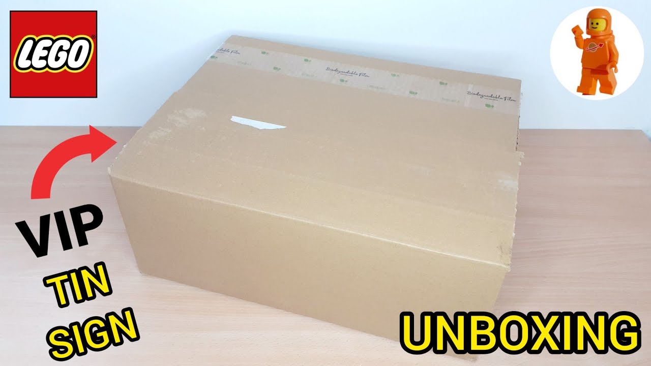 Small LEGO haul! VIP TIN SIGN! - YouTube