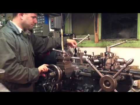 A 1949 ward capstan lathe - YouTube