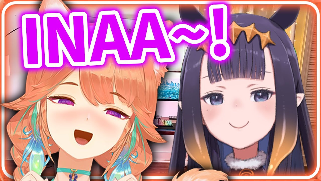 Ina Tried To Prank IRL when Kiara was Streaming! 【HololiveEN】 - YouTube