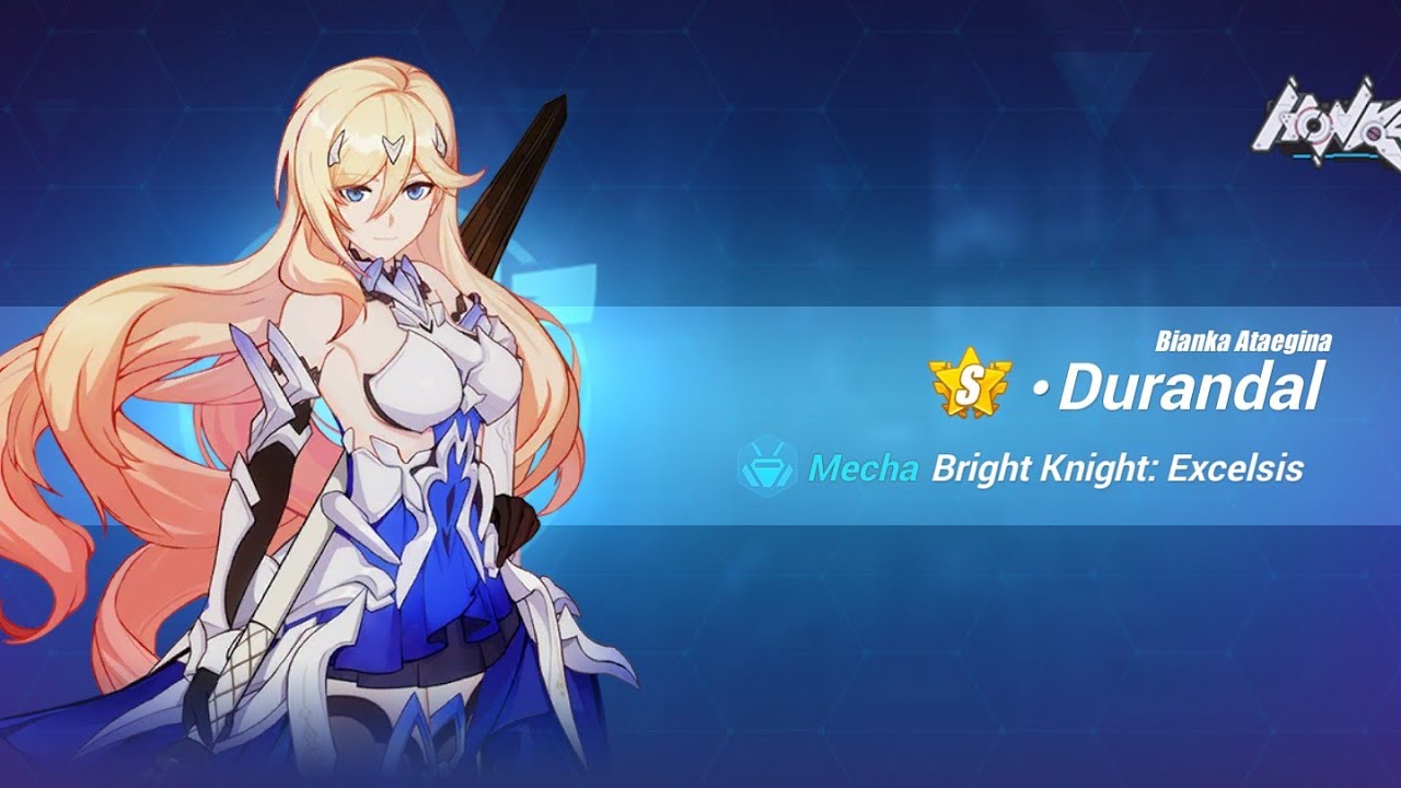 Honkai impact 3 Gacha Durandal S Bright Knight:Excelsis. - YouTube