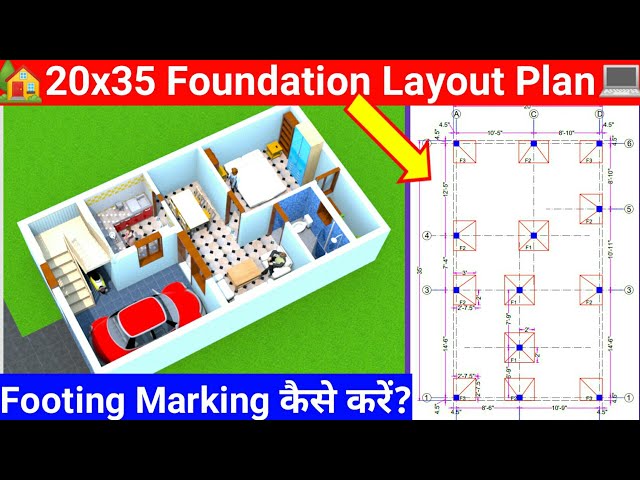 House Foundation Layout