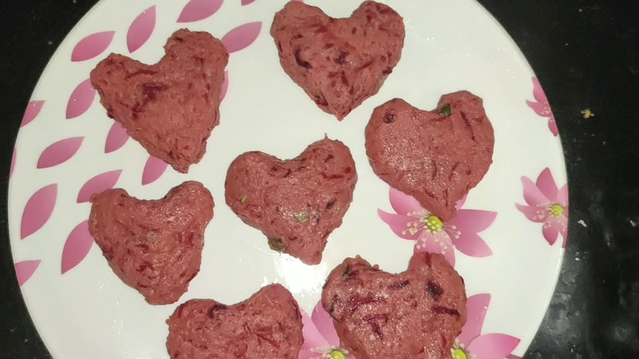 Heart Shape Healthy Veg Cutlet for My family members - YouTube