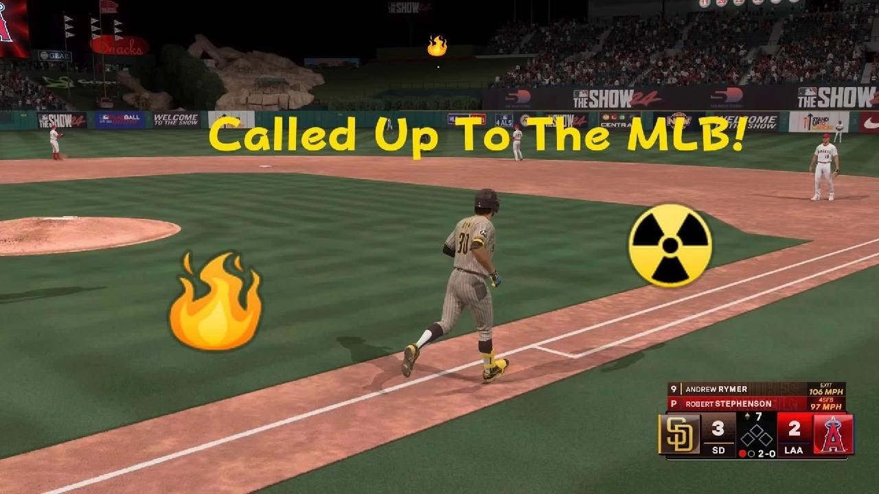 I Got Called Up To The MLB! MLB The Show 24 #1 - YouTube
