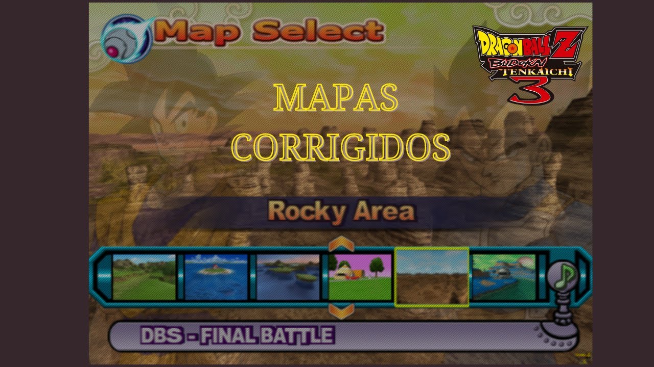 ULTIMATE DBZ BT3 VERSION 5.0 - ALL MAPS FIXEDS - YouTube