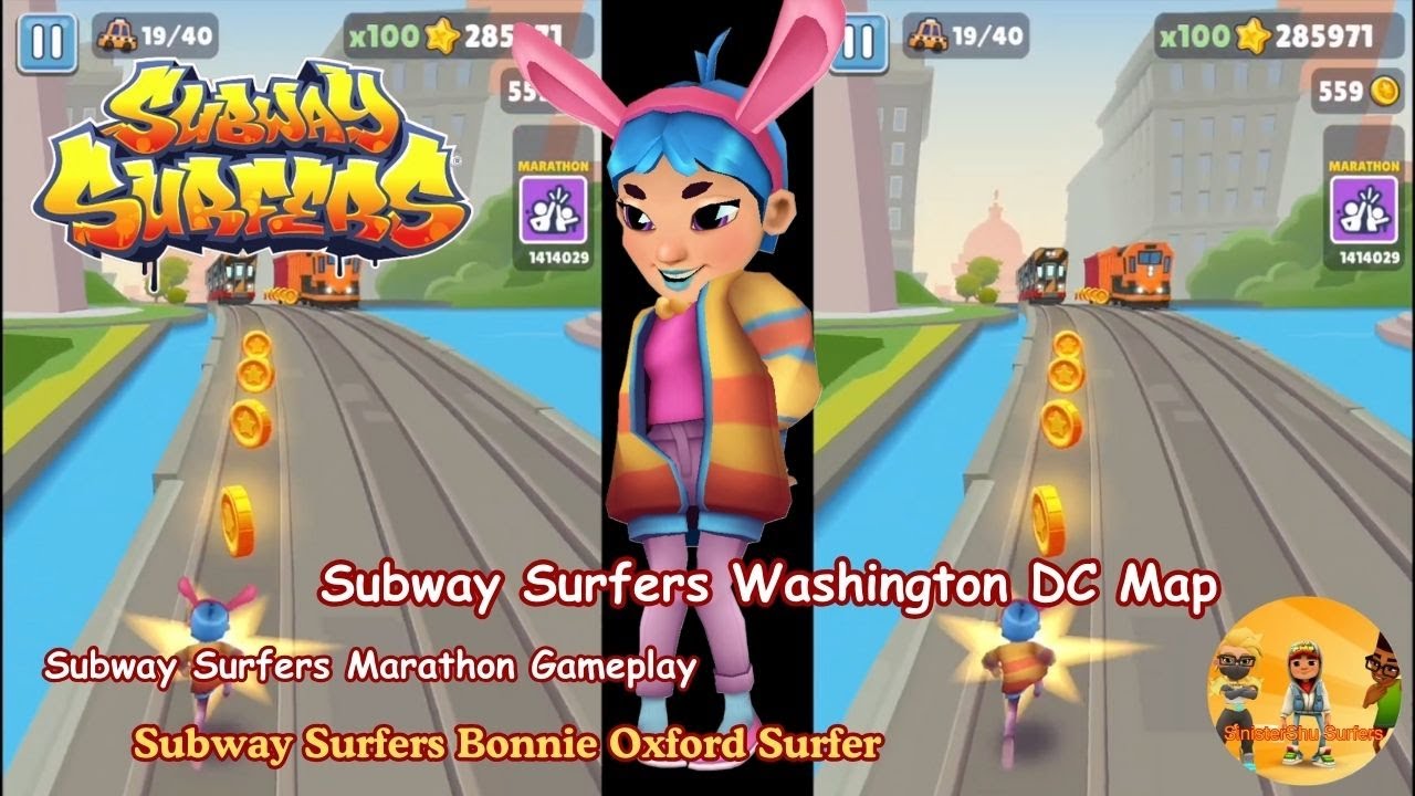 Subway Surfers Washington DC Map Marathon Gameplay Subway Surfers ...