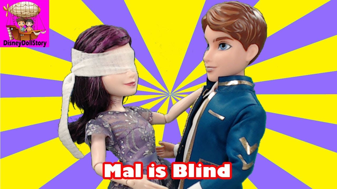 Mal is Blind - Part 17 - Descendants Mal and Genie Magic Disney - YouTube