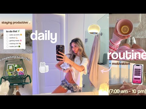 my (productive) daily routine💌 work days + hitting 1 million subscribers!!