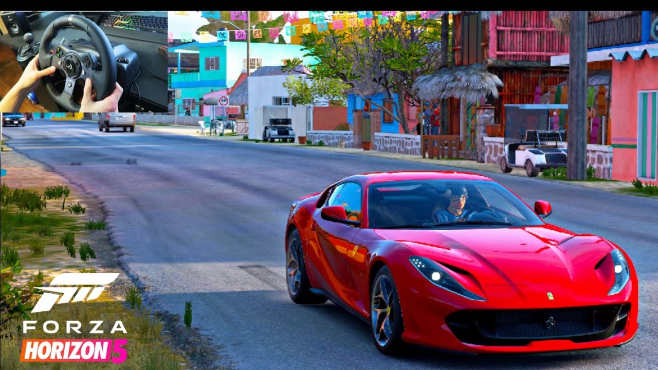 900HP FERRARI | FORZA HORIZON 5 GAMEPLAY | REALISTIC DRIVING - YouTube